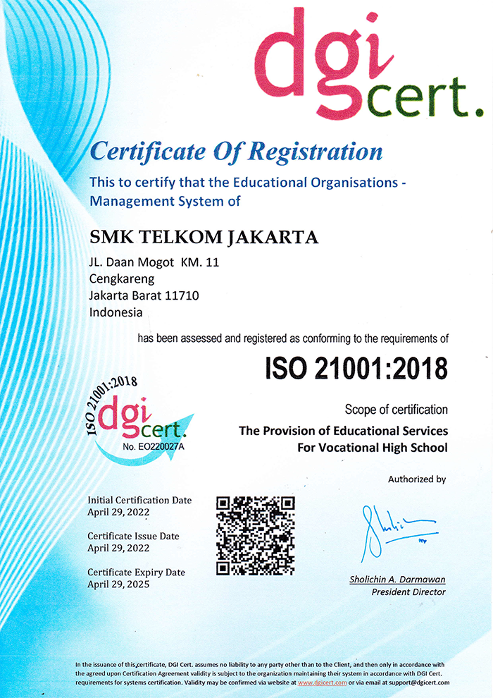2025 - SMK TELKOM JAKARTA